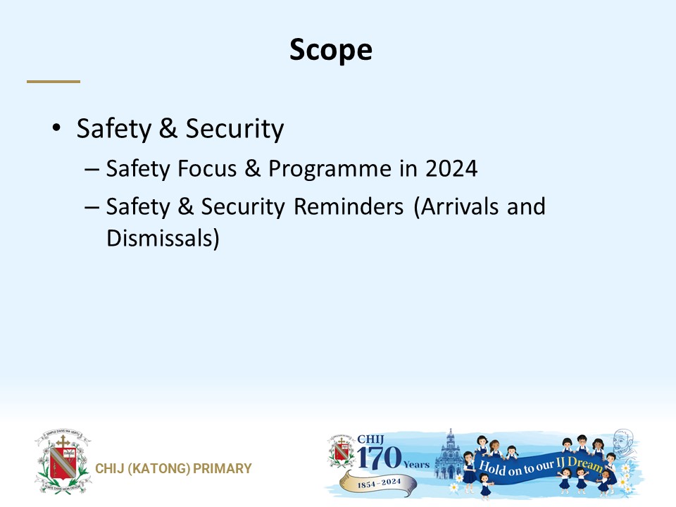 Safety and Security Briefing